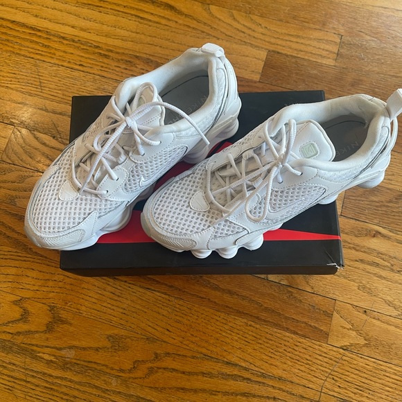 Nike | Shoes | Nike Shox Tl Nova Triple White | Poshmark